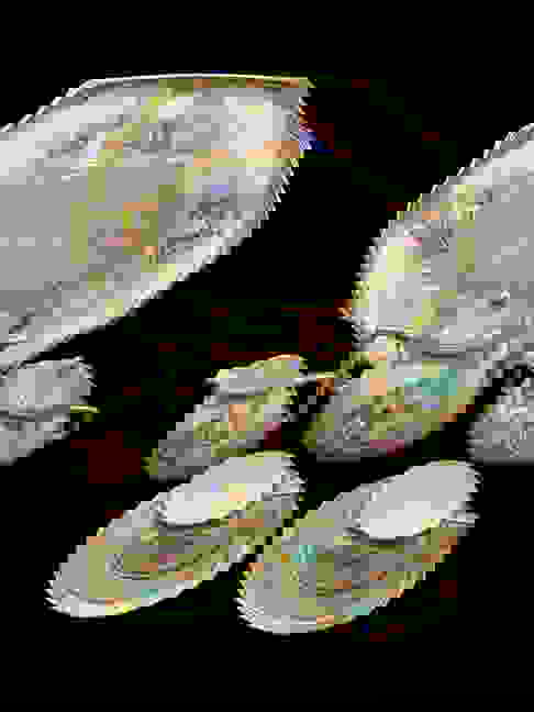 Ambrosious Lamm Dresden Porcelain Tete-a-tete Tea Set 8 Pcs Auction