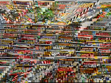 Vintage Comic Book Marvel Dc Collection Lot 20 Comics