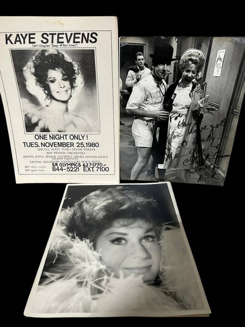 Large Hollywood & Broadway Memorabilia Lot From The Estate Of Actress ...