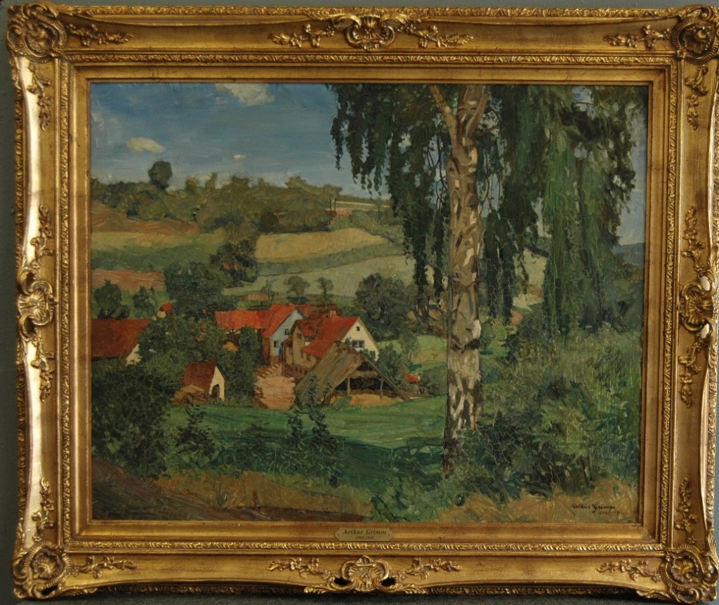 Arthur Grimm (1883-1948) Oil on Canvas