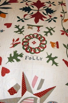 Early American Album Quilt 1853 : Lot 98