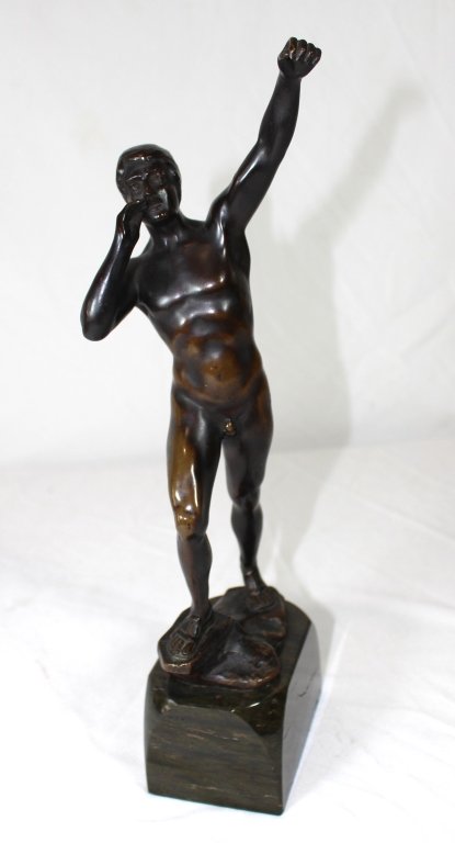 Otto Rasmussen Bronze Sculpture - Oct 12, 2014 | A-1 Auction in FL