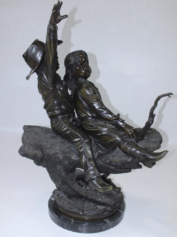 Jim Davidson, Bronze Sculpture of Children