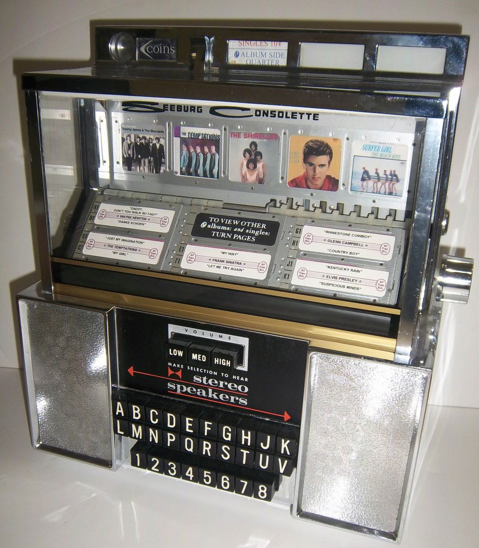 32: Seeburg Consolette wall Jukebox - Dec 11, 2011 | Great American ...