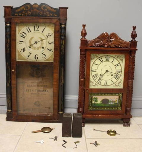 2 Early American Clocks