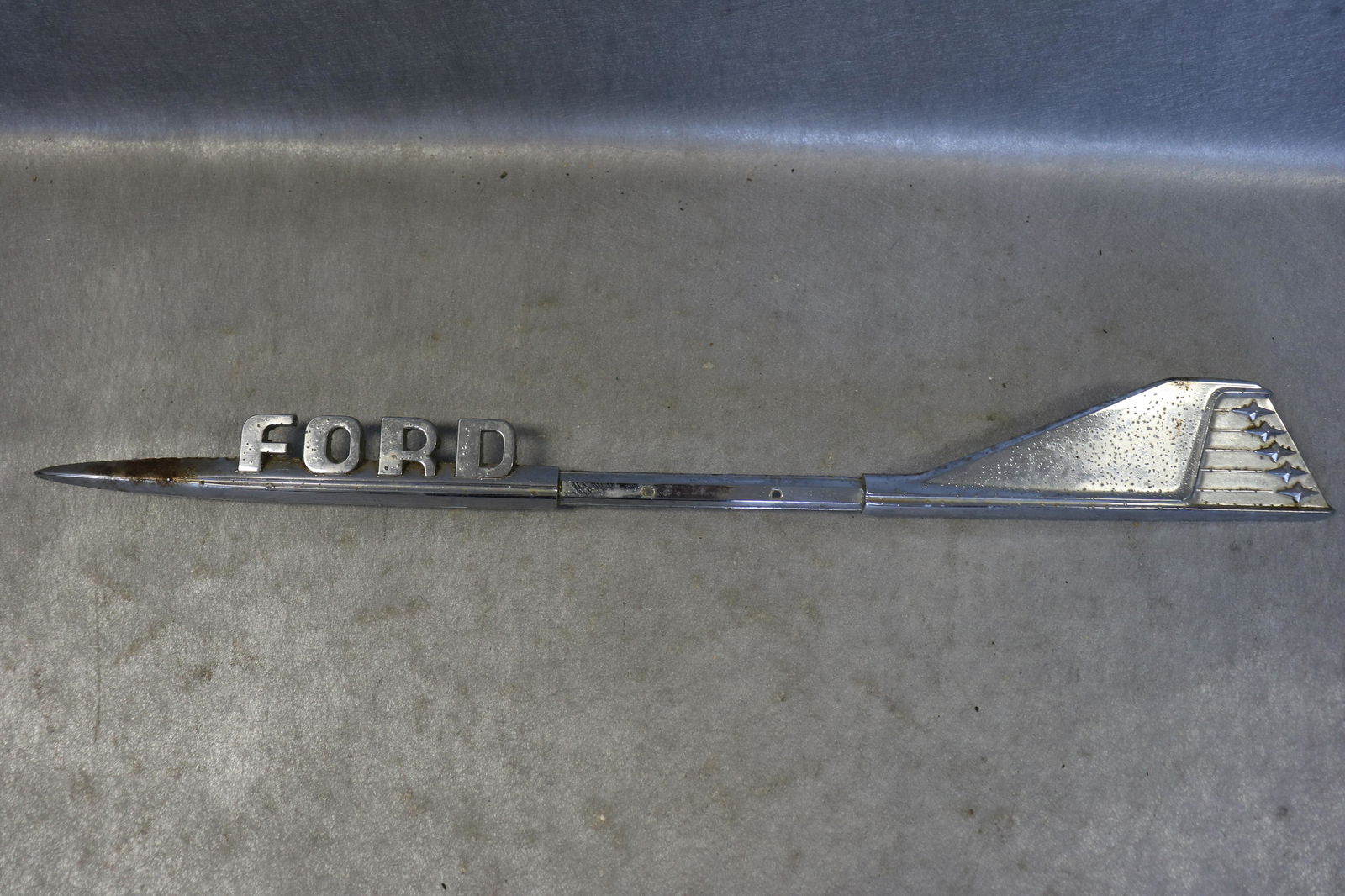 Vintage Ford Side Hood Emblem