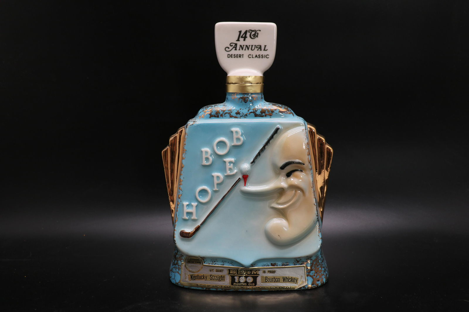 Vintage Bob Hope, Jim Beam Decanter
