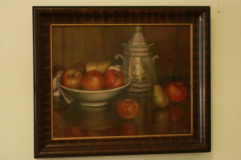 Vintage Joyce Price Varney Signed Original Pastel