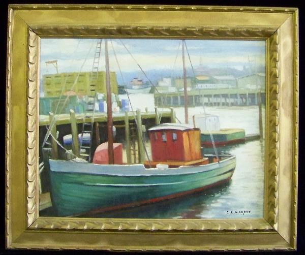 171: C. C. Cooper Oil Painting