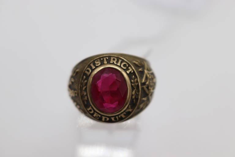 Vintage District Deputy Grand Master Ring