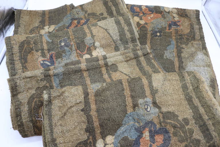 Set Of 5 Antique Victorian Portieres