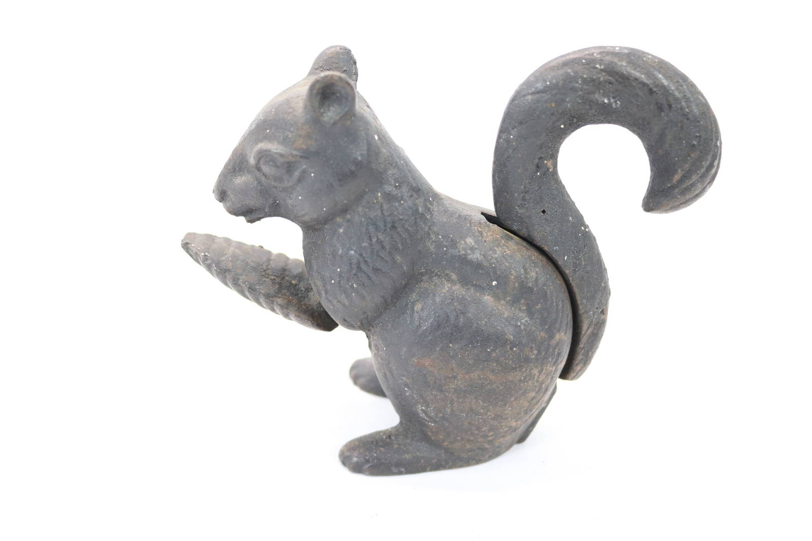 Antique Cast Iron Squirrel Nut Cracker With Original Black Paint Auction