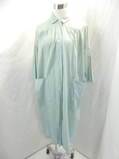Vintage 1950's Jane Martin Blue Smock Coat/duster