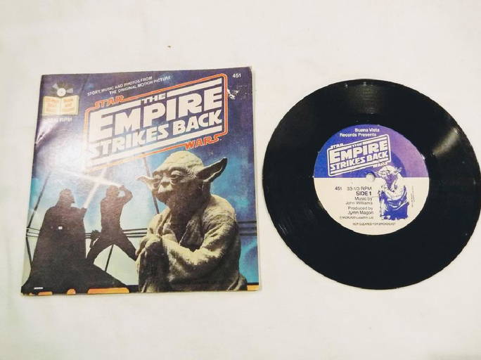 Star Wars, The Empire Strikes Back, Book & Record Set