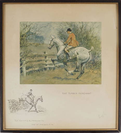 Original Snaffles Print