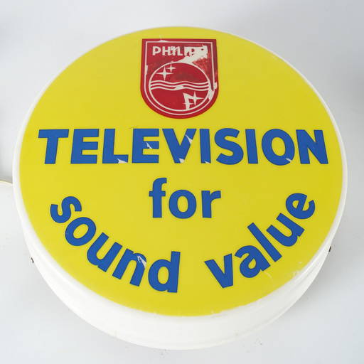 Philips Wall Mounted Electric Light Advertisement