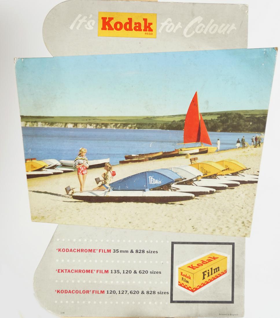 Vintage Kodak Advertising Showcard