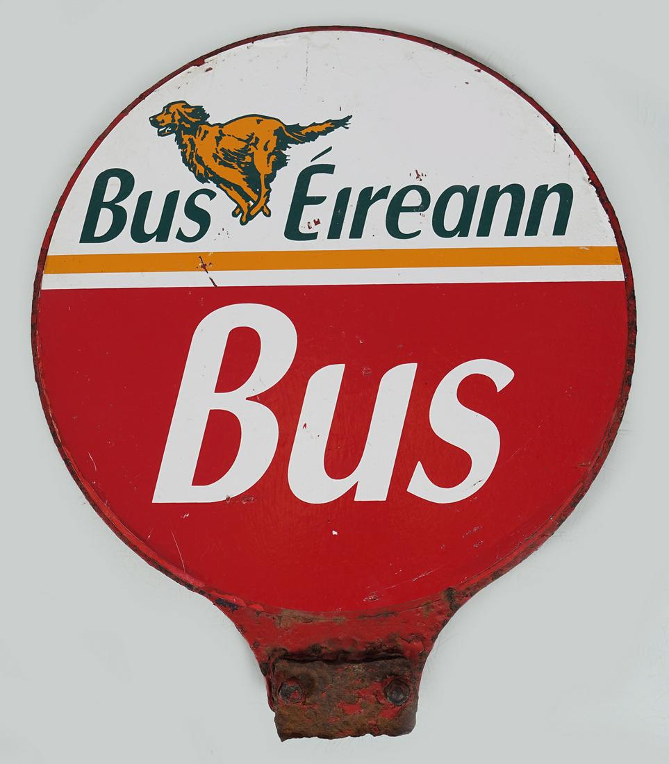 Vintage Bus Eireann Sign