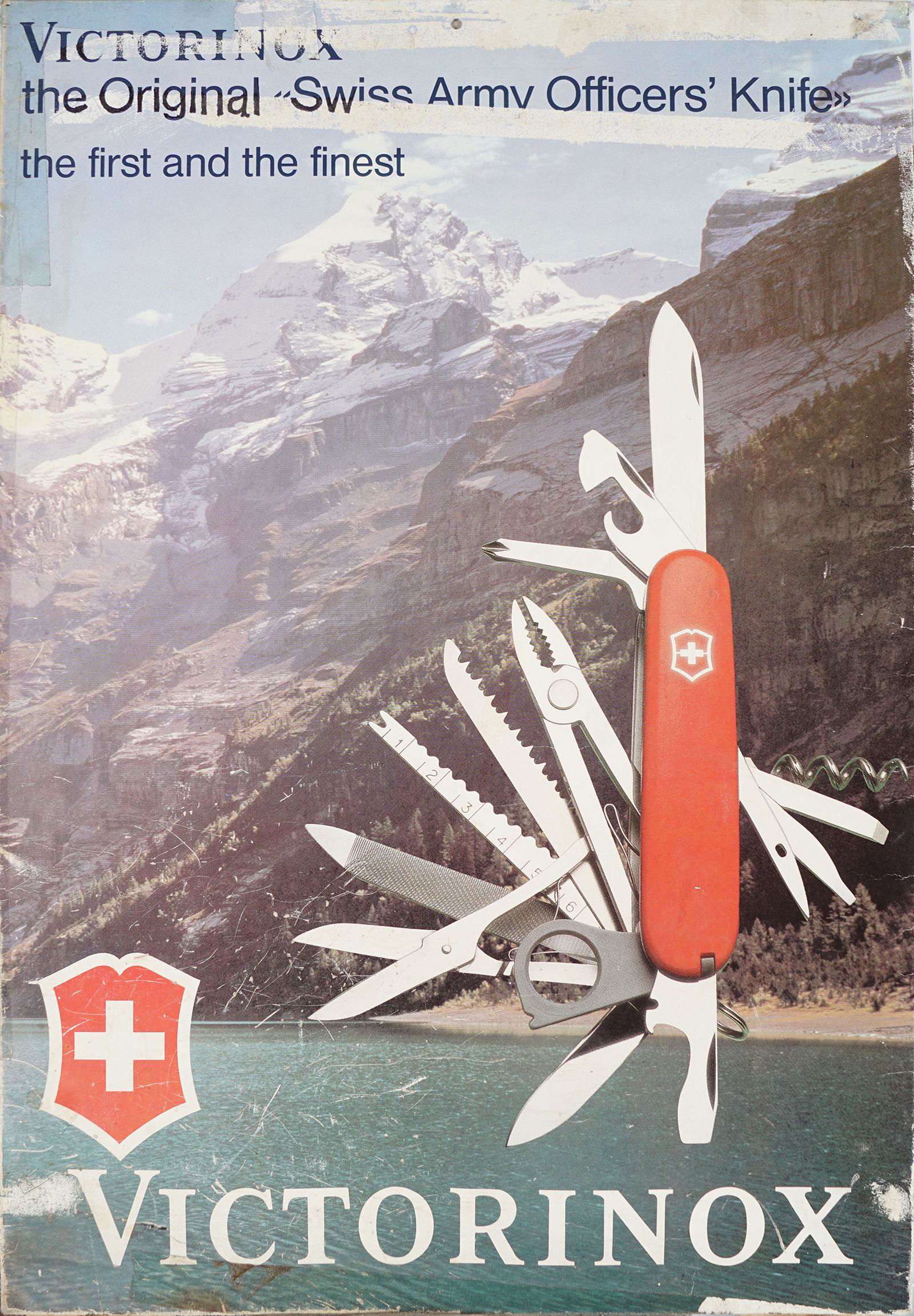 Original Victorinox Swiss Army Knife Advertisement