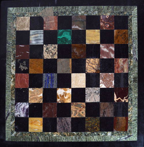 19TH-CENTURY SPECIMEN MARBLE CHESS BOARD (#0267) on Dec 06, 2022 ...