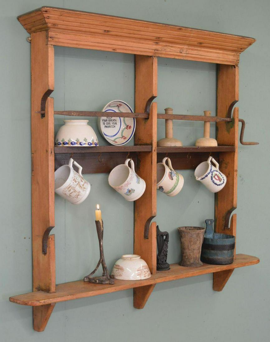 19TH-CENTURY IRISH PINE WALL-MOUNTED SPIT RACK - Mar 28, 2023 ...