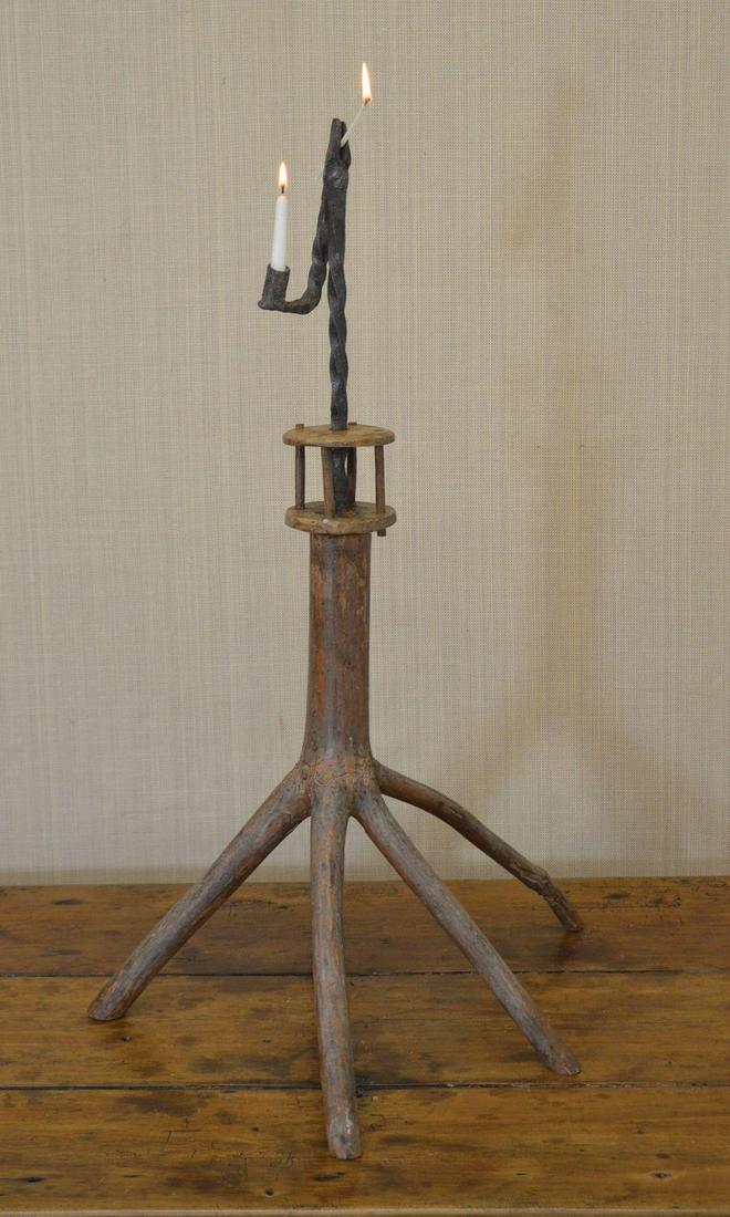 18TH-CENTURY IRISH VERNACULAR RUSH LIGHT - Mar 28, 2023 | Sheppard's ...