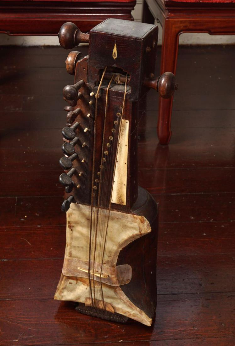 19th Century Indian Sarangi String Instrument