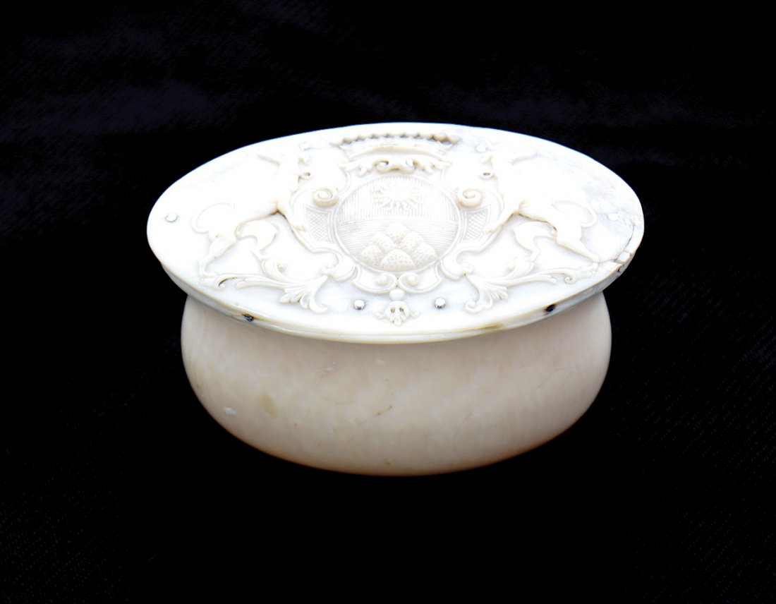 Eighteenth Century Ivory Snuff Box