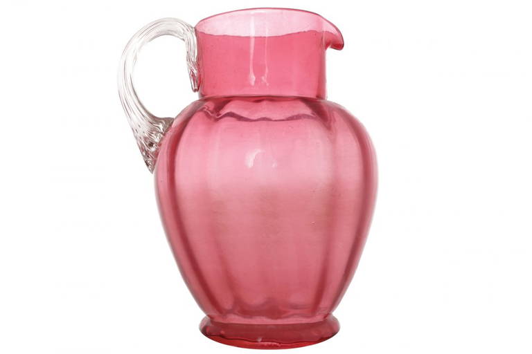 Victorian Ruby Glass Jug