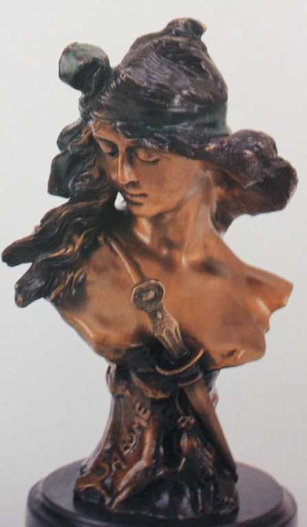 989A: "Salome" Bronze Sculpture by Foretay