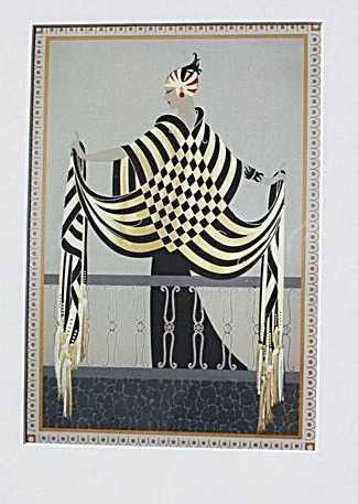 623: "THE BALCONY" - by Erte' - Dec 10, 2010 | Rome & Associates in DE