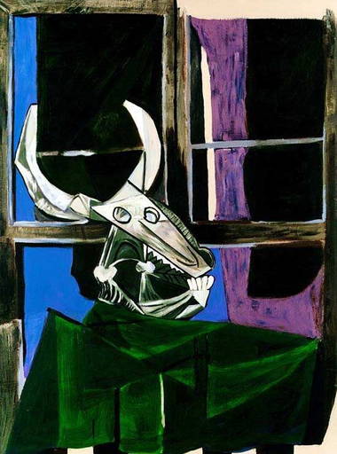 Picasso "still Life With Steer Skull"