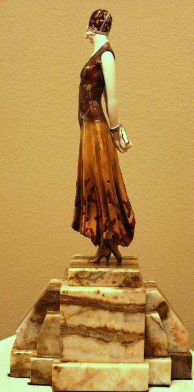 CHIPARUS - "BOOK LADY" -BRONZE AND IVORY SCULPTURE - Jul 09, 2013 ...