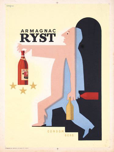 Original 1940s Savignac Poster