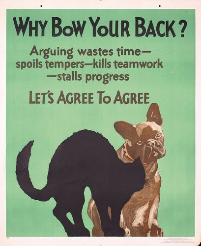 41: ORIGINAL 1920s Mather Work Incentive Poster
