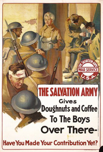 Original Salvation Army Poster Us Ww I