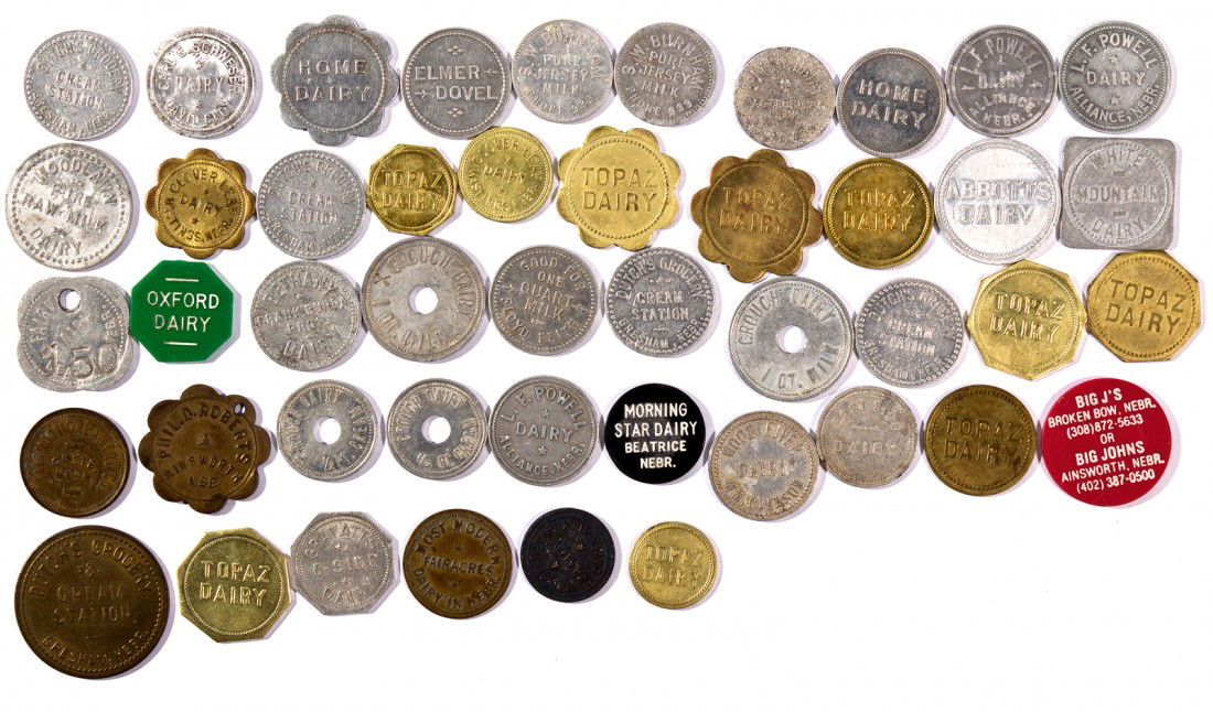 Nebraska Dairy Tokens 2