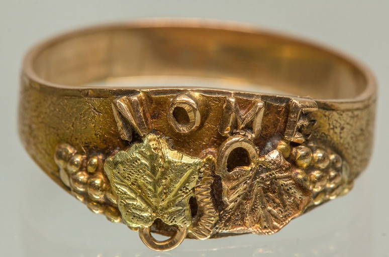 Nome Alaska Gold Ring Ak