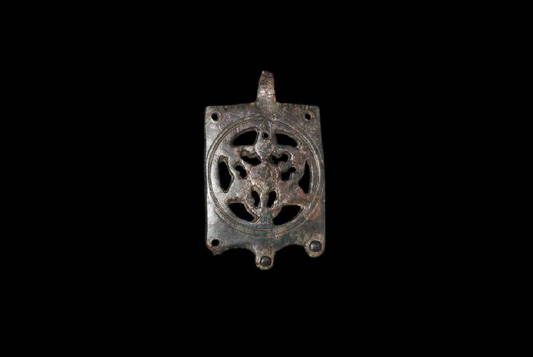 Medieval Horse Girth Buckle Plate