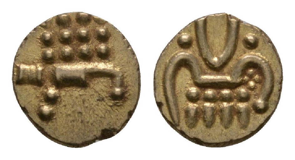 World Coins India Cochin Gold Fanam