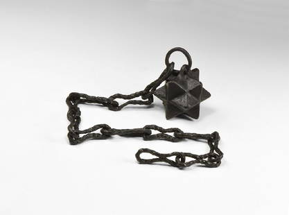 Medieval Flail With Chain