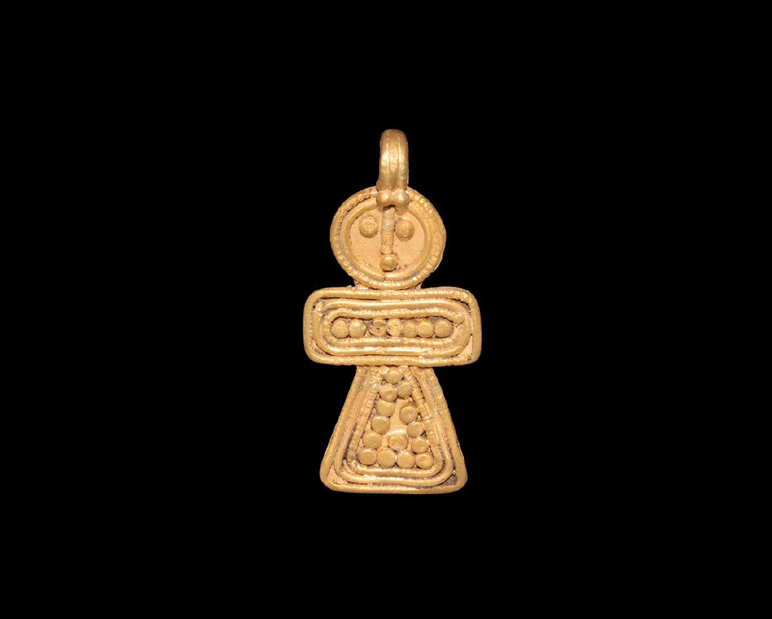 Phoenician Gold Tanit Penant