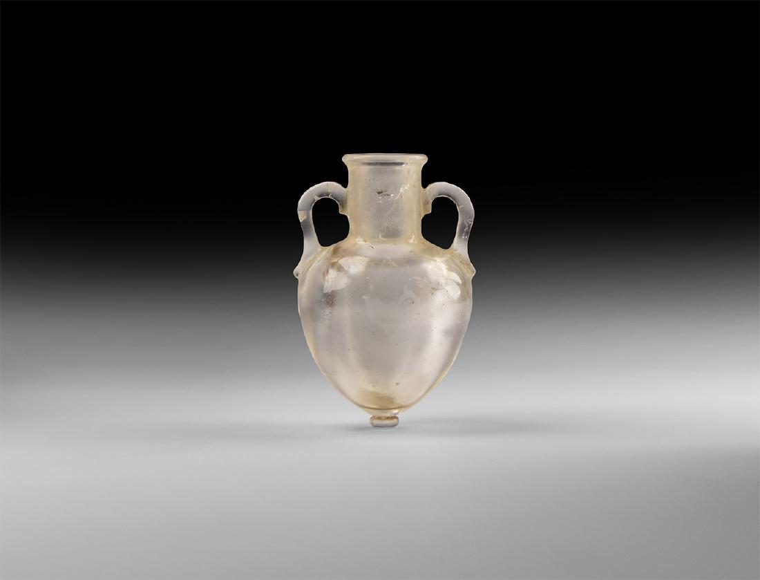 William Fritsche Rock Crystal "Dragon" Bowl,