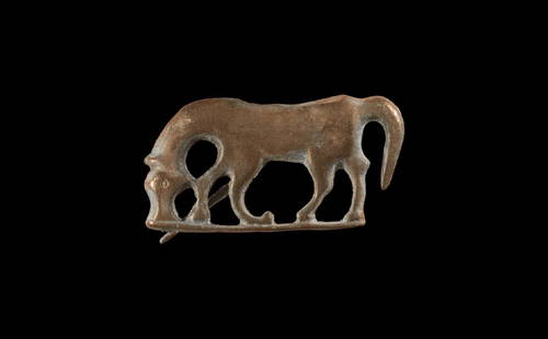 Roman Zoomorphic Horse Brooch