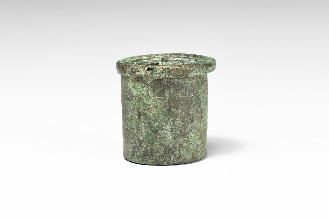 Roman Lidded Pyxis