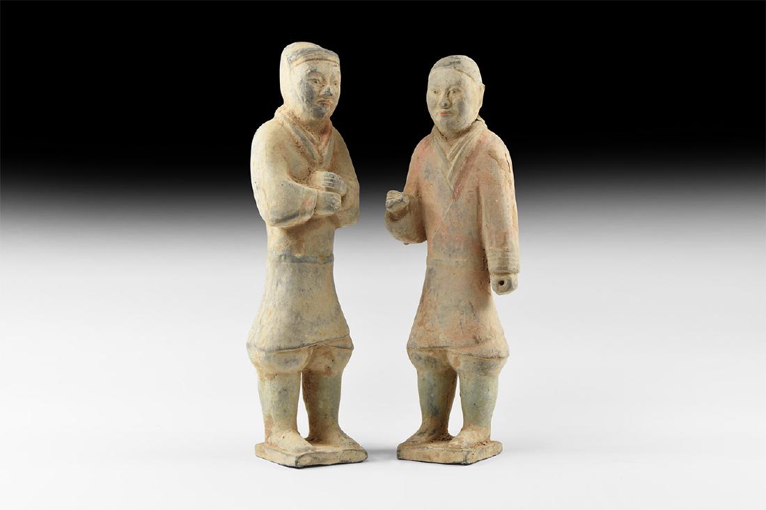Chinese Han Figure Pair