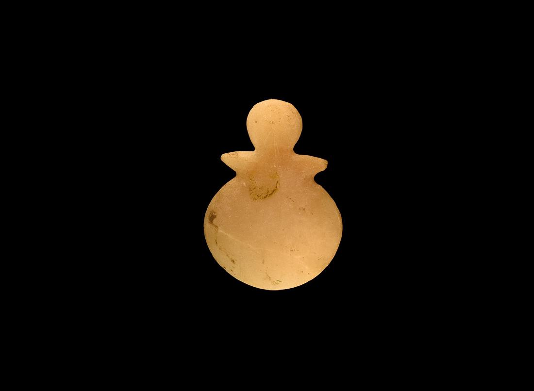 Stone Age Anatolian Alabaster Idol