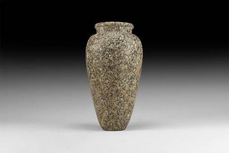 Ancient Egyptian Granite Vase