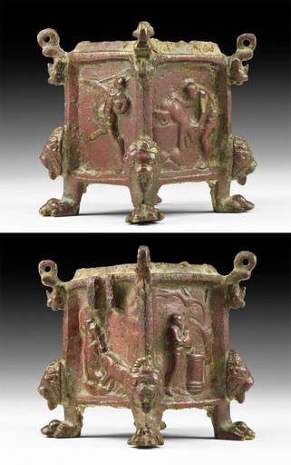Roman Vessel With Figural Scenes