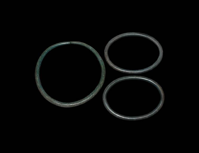 Bronze Age Arm Ring And Torc Set